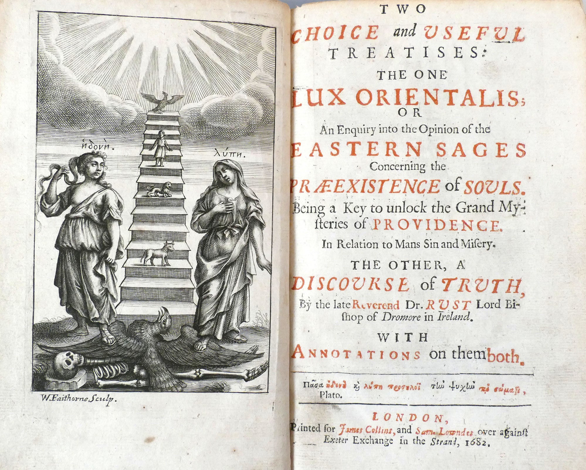TWO CHOICE AND USEFUL TREATISES: THE ONE LUX ORIENTALIS; OR AN ENQUIRY ...