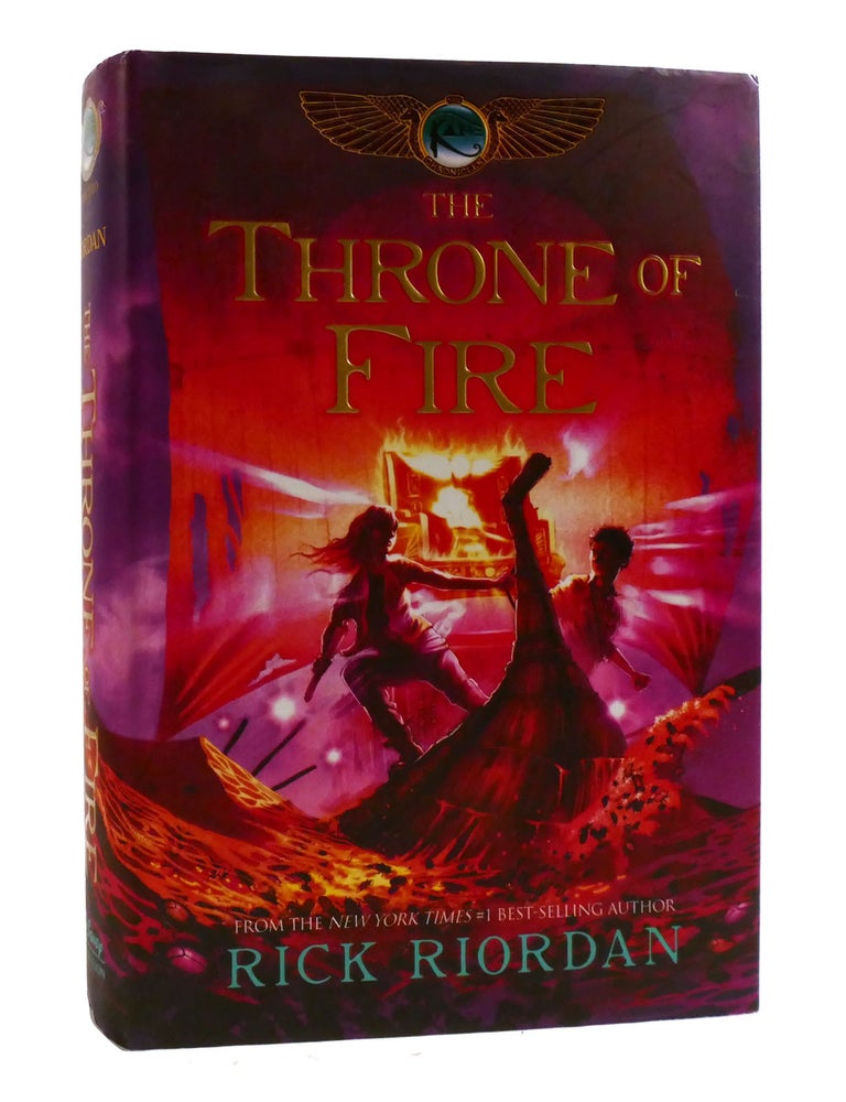 THE THRONE OF FIRE The Kane Chronicles Book Two | Rick Riordan | First ...