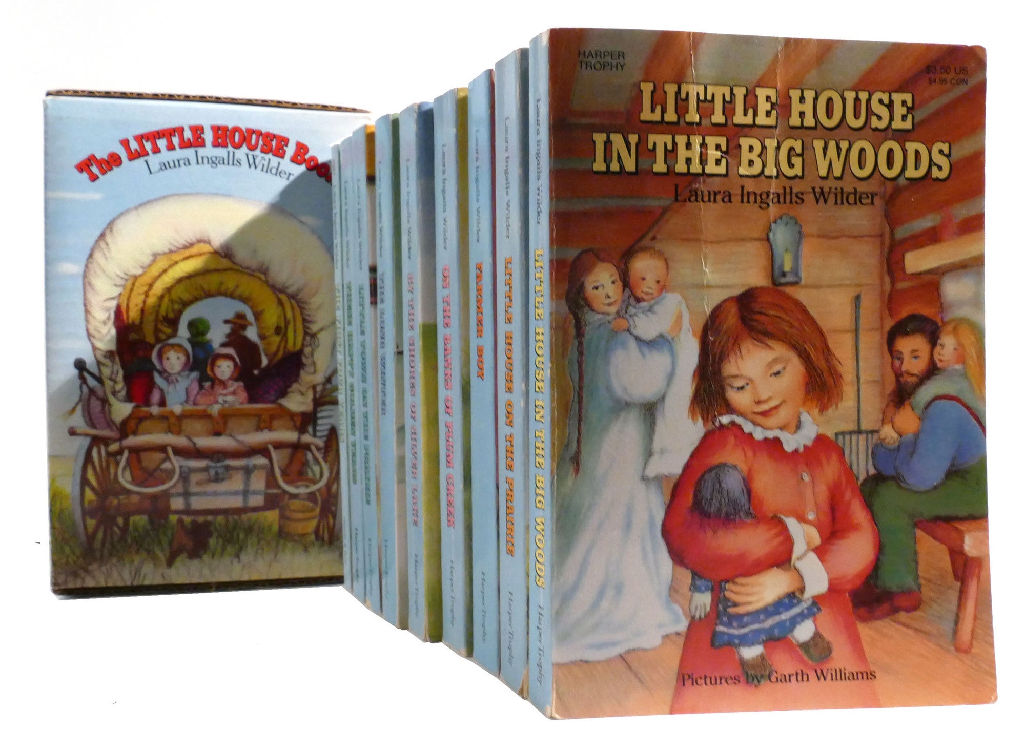 THE LITTLE HOUSE BOOKS 9 VOLUMES SET | Laura Ingalls Wilder | First ...